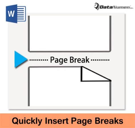 Ways To Quickly Insert Page Breaks Into Your Word Document