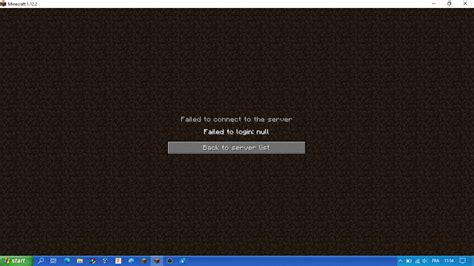 Minecraft 1122 Null Error When Trying To Join Minecraft Servers On