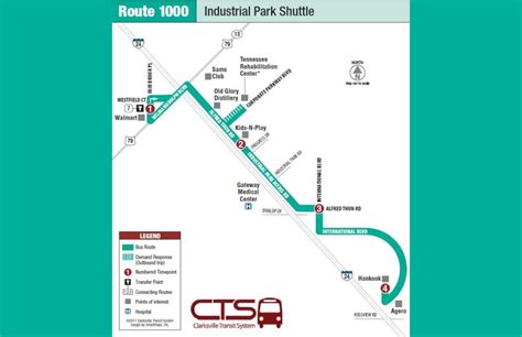 Bus Clarksville Tn Map Maps And Transportation