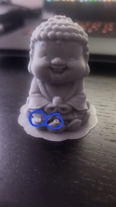 Buddha Print Has Blobs R Elegooneptune3