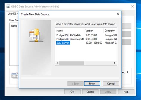 Connecting To Ms Sql Server Through Odbc From Windows Exploratory