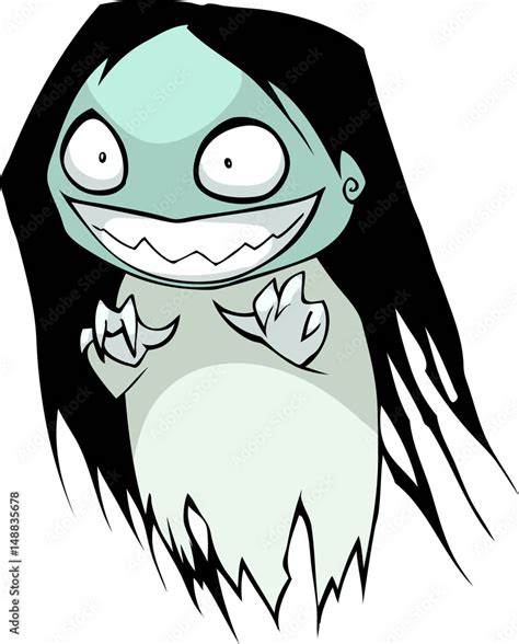 Cartoon Ghost Girl