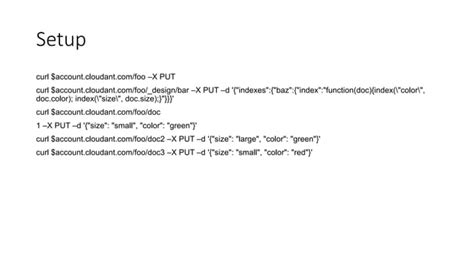 Couchdb Day Nyc 2017 Full Text Search Ppt