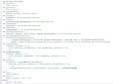Average Of Datetime Based On A 10 Hour Work Day Microsoft Fabric