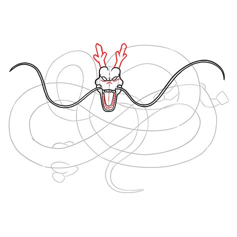 How To Draw Shen Long Aka Shenron From Dragon Ball