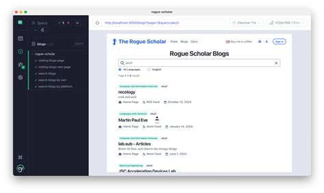 Adding Automated End To End Testing To Rogue Scholar