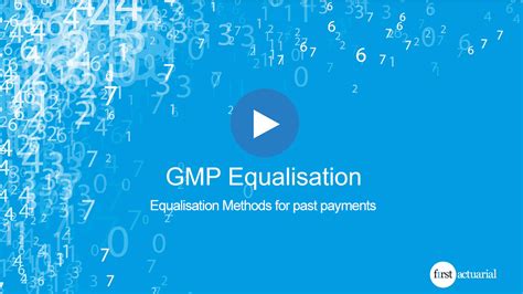 Gmp Equalisation First Actuarial