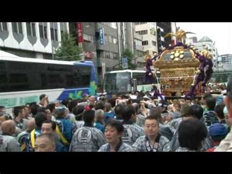 平成22年 第六天榊神社例大祭 本社神輿渡御 YouTube