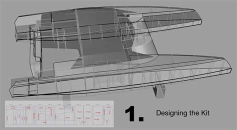 Plan De Catamaran En Kit ~ Building Houdini Sailboat