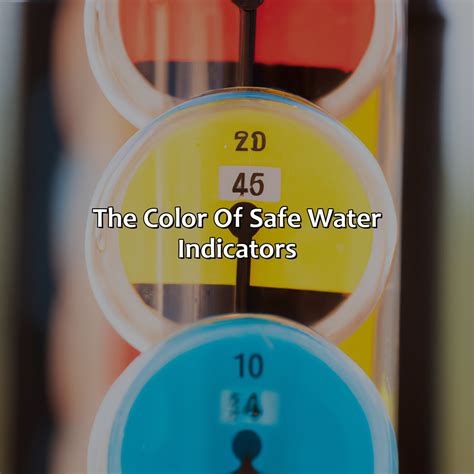What Color Is A Marker That Indicates Safe Water