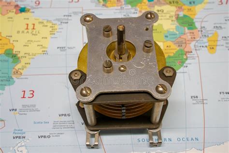 Hoogkerk Netherlands November 10 2021 Tuning Capacitor Or Rotary Variable Capacitor Located