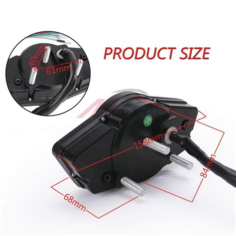 Motorcycle Lcd Backlight Speedometer Motorcycle Di Grandado