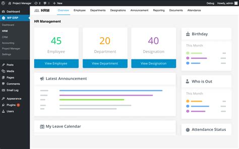 Wp Erp V14 Brings A Critical Revamp To The Entire User Interface Wordpress Erp