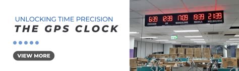 Unlocking Time Precision The Gps Clock And Its Role In Global Time Synchronization