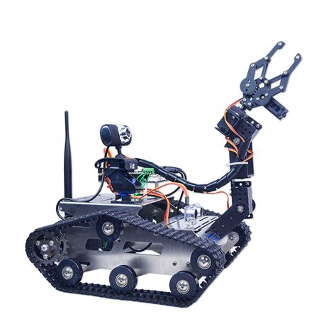 Xiao R Diy Fpga Wifi Video Control Smart Robot Tank Car With Camera Ptz