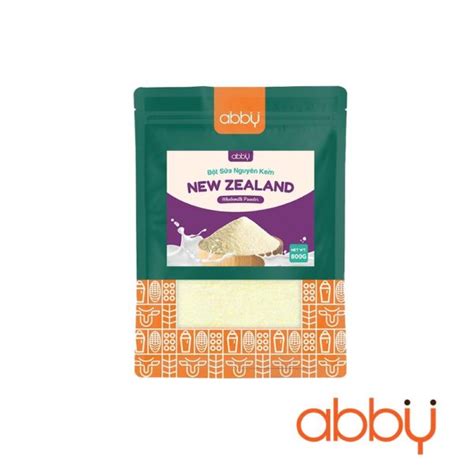 Bột Sữa Nguyên Kem New Zealand 800g Abby Đồ Làm Bánh Nấu ăn Và Pha Chế