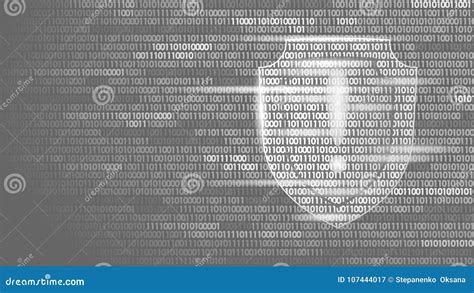 Shield Guard Safety System Binary Code Flow Big Data Security Hacker