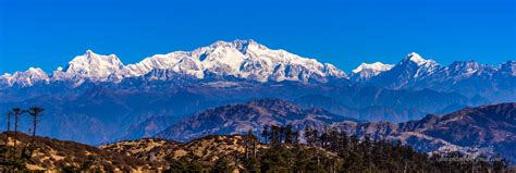 Sleeping Buddha Mt Kanchenjunga Range Sandakphu India [oc