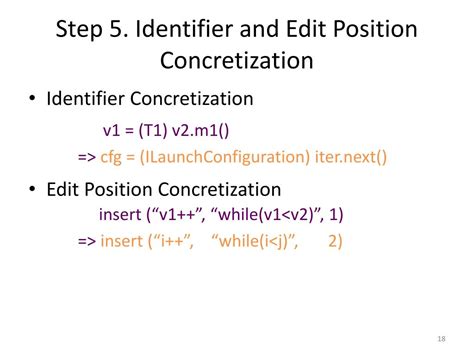 Ppt Systematic Editing Generating Program Transformations From An