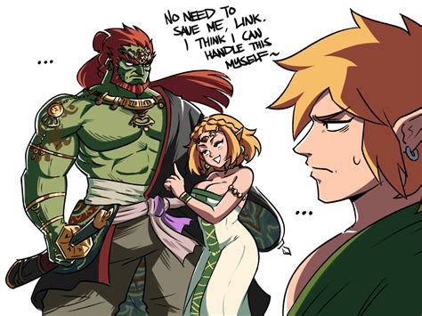 Link Princess Zelda And Ganondorf The Legend Of Zelda And 1 More