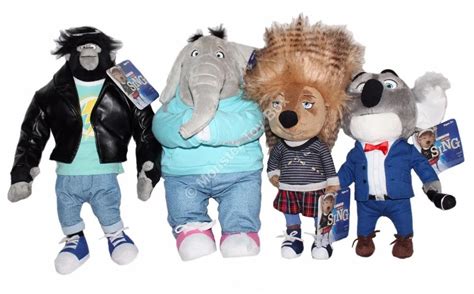 Deluxe Sing Plush Set Johnny Meena And Buster Intercyprus Trading Ltd