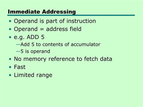 11 Instruction Sets Addressing Modes Ppt