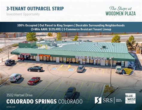 Colorado Springs Co Woodmen Plaza Retail Investment Sale In