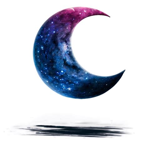 Download Crescent Moon Galaxy Png Dvd85