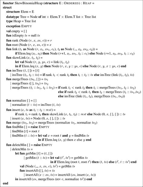 table 1 1 from purely functional data structures semantic scholar