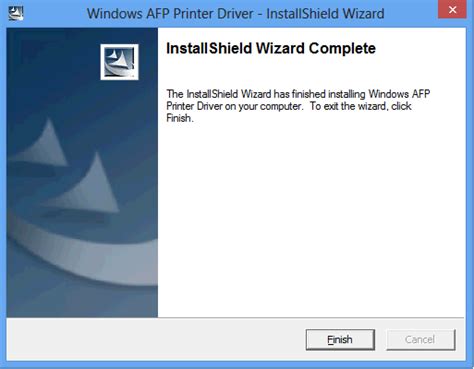 Installing The Ricoh AFP Printer Driver On A Windows PC For Use With FAX