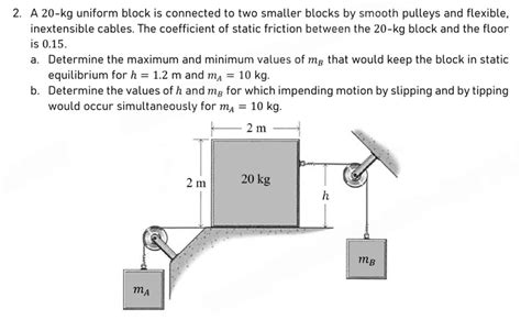 Solved Part 1 Find The Maximum And Minimum Values Of Mb To