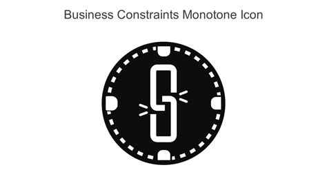 Business Constraints Monotone Icon In Powerpoint Pptx Png And Editable Eps Format Ppt Powerpoint
