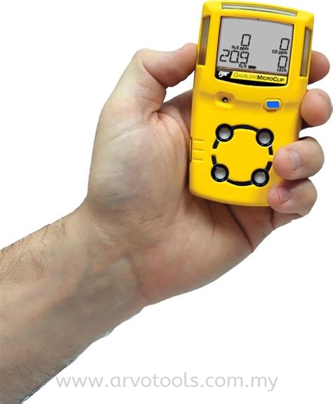 Honeywell Gas Alert Microclip Series Multi Gas Detector Gas Leak Detection Portable Gas Leak