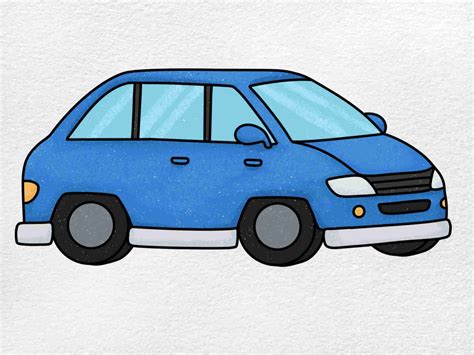 How To Draw An Automobile HelloArtsy