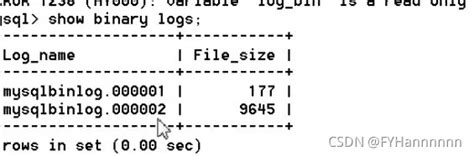 mysql binlog存储机制详解与数据恢复 binlog机制 csdn博客