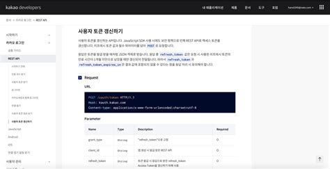 Kakao Api Refresh Token 발급받기 Sol Tech