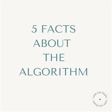 5 Facts About The Instagram Algorithm Fact 1 All Account Types