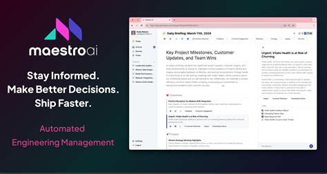 maestro ai automated engineering management