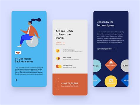 Mobile App Screens UI Design Concept By Nagib Al Sadik On Dribbble
