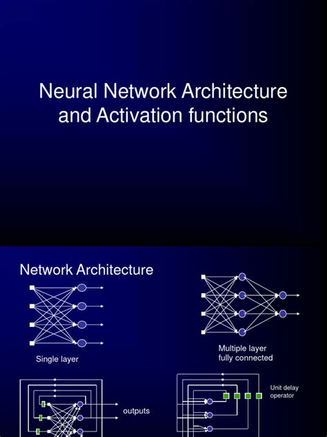 Lect 5 6activation Function Pdf Algorithms Computational Neuroscience