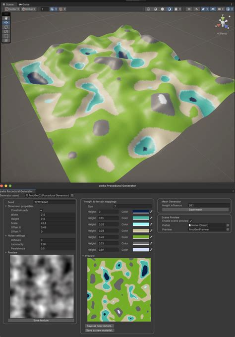 i made a thing procedural mesh generator r unity3d