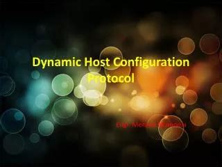 PPT The Dynamic Host Configuration Protocol DHCP PowerPoint Presentation ID 819388