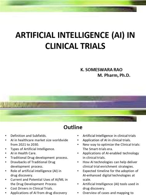 Artificial Intelligence In Clinical Trials 1699722251 Pdf