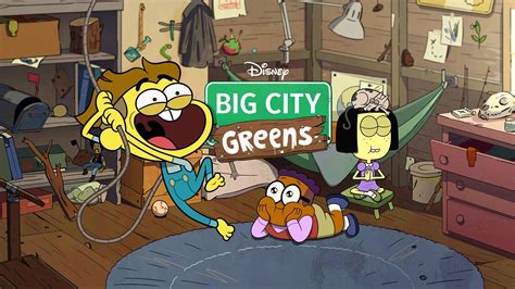 Big City Greens Greenowie W Wielkim Miescie 012 Cricket I Tilly Green