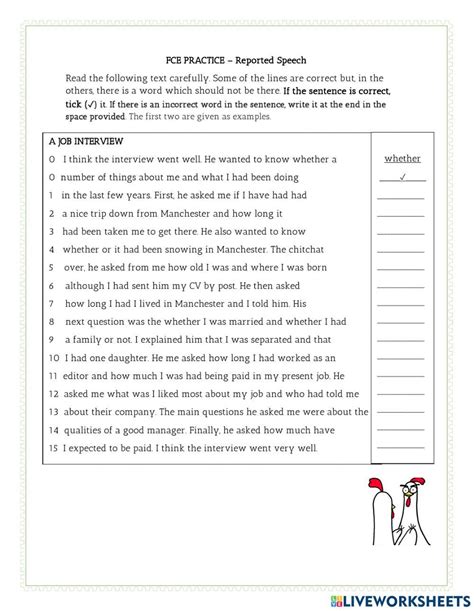 Fce Practice Reported Speech 3015440 Gabriela