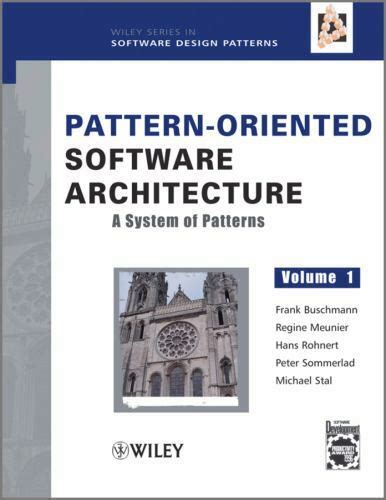 Pattern Oriented Software Architecture Volume 1 A System Of Patterns 9780471958697 Ebay
