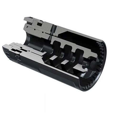 Lantac Bmd Blast Mitigation Device With A3 Adapter Collar Wing Tactical