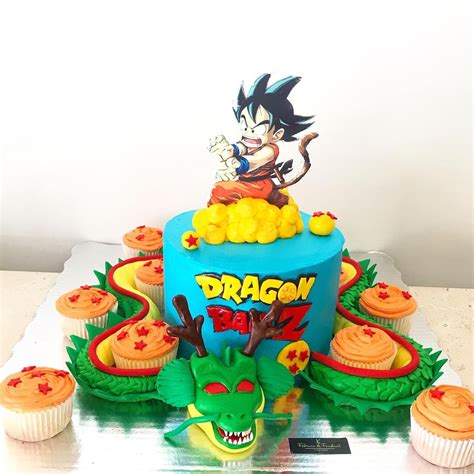 Fabricadefondant Goku Birthday Dragonball