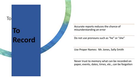 Logbook And Report Writing For Security Guards Improvement Pptx