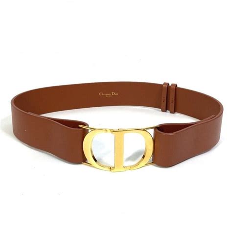 Dior Accessories Dior Cd Logo Saddle Saddle Cd Buckle Belt Leather
